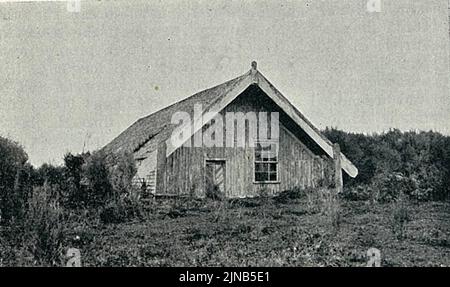 Te kootis deserted prayer house at te awahou, rotorua Stock Photo - Alamy