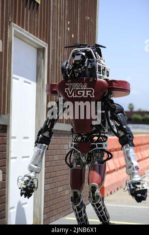 Team ViGIR Robot Florian DARPA Robotics Challenge 2015 Stock Photo - Alamy