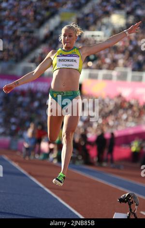 Brooke BUSCHKUEHL of Australia in the Women's Long Jump - Final at the ...