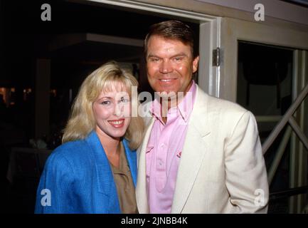 Glen Campbell at Spago's Restaurant in West Hollywood, California on ...