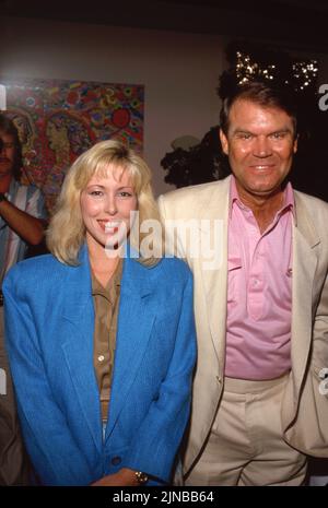 Glen Campbell at Spago's Restaurant in West Hollywood, California on ...