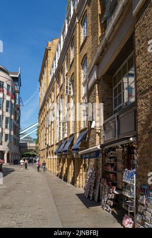 Butlers Wharf building the Docklands development 1980s London UK ...