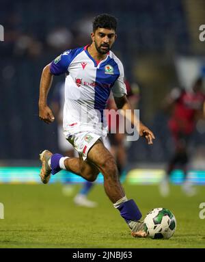 Blackburn Rovers' Dilan Markanday during the Carabao Cup, first round ...