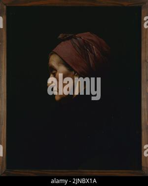 Tête de vieille - Albert Durand Stock Photo - Alamy