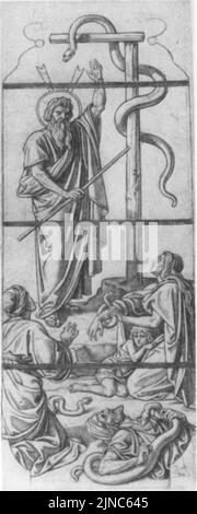 Than Moses and the Nehushtan 1879 Stock Photo - Alamy