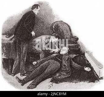 The Adventure of the Priory School 01 Stock Photo - Alamy