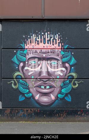 Street Art, Donegall St, Belfast, Northern Ireland Stock Photo - Alamy