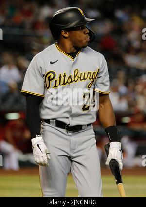 Pittsburgh Pirates' Greg Allen in action during a baseball game against ...