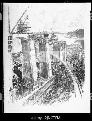 The approaches to Gatun Lock Stock Photo - Alamy