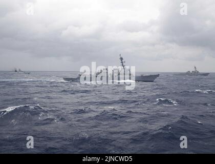The Kora-class corvette INS Kora (P 61) steams behind the guided ...