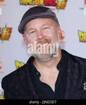 Chris Sabat arrives at The North American red carpet premiere of Dragon Ball Super: SUPER HERO ...