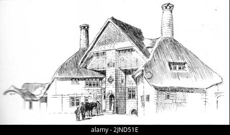 The Barn, Exmouth, fig 9 (Modern Homes, 1909 Stock Photo - Alamy