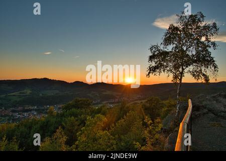 landscape in Thuringia near Seligenthal Stock Photo - Alamy