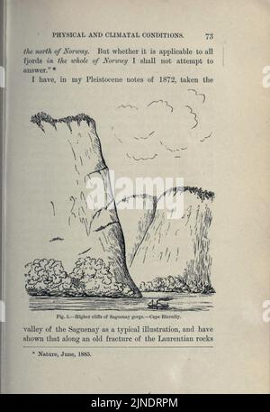 The Canadian ice age (Page 73) BHL22030440 Stock Photo - Alamy