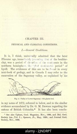 The Canadian ice age (Page 71) BHL22030438 Stock Photo - Alamy