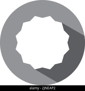 Circle icon with blue shadow, fungus Stock Vector Image & Art - Alamy