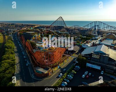 Blackpool Pleasure Beach, BPB, Grand National, Big One, Icon, Pier ...