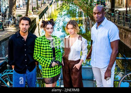 Fabien Frankel, Emily Carey, Milly Alcock and Steve Toussaint during ...