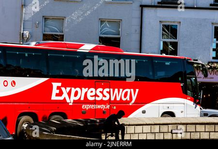 Bus Eireann Expressway coach , Donegal Town, County Donegal, Ireland ...