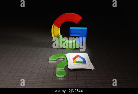 google home, google background Stock Photo - Alamy