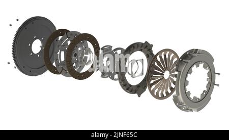 Car clutch assembly for automotive industry Stock Photo - Alamy