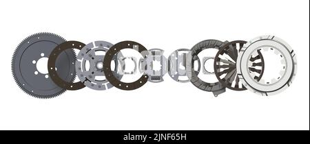Car clutch assembly for automotive industry Stock Photo - Alamy