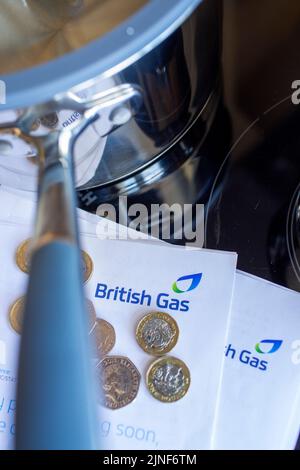 Chris O'Shea, Chief Executive of Centrica, watching the Scottish Gas ...