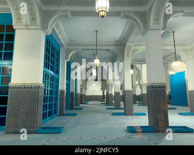 The interior of Mohamed V mosque in Fnideq Stock Photo - Alamy