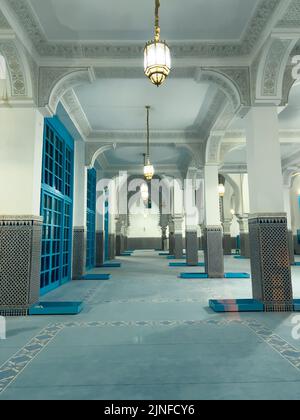 The interior of Mohamed V mosque in Fnideq Stock Photo - Alamy