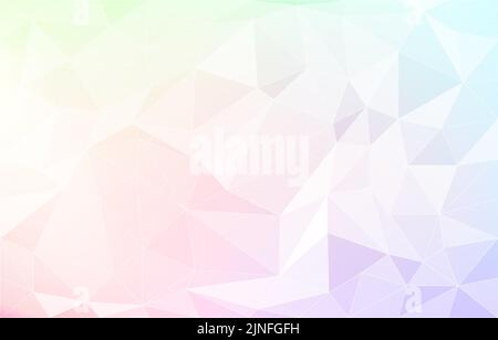 Background material, polygon-like rainbow gradient Stock Vector Image ...