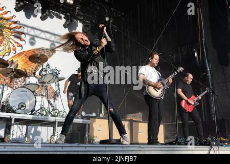 Fredrikstad, Norway. 30th, July 2022. The Norwegian heavy metal band ...