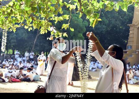 Colombo, Sri Lanka. 11th Aug, 2019. The chief lay custodian of the ...