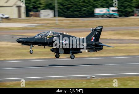 Qatar Emiri Air Force BAe Hawk Mk.167 jet trainer plane at the Royal ...