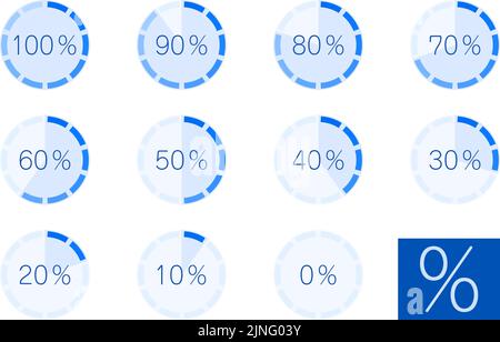 Graph with memory gauge, blue Stock Vector Image & Art - Alamy