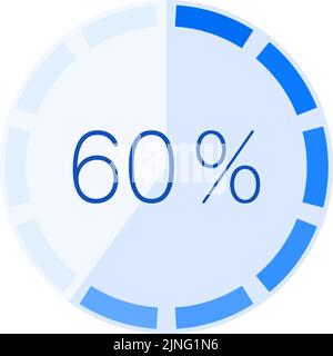 Graph with memory gauge, blue Stock Vector Image & Art - Alamy