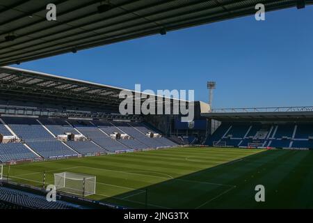 General view inside of The Hawthorns, home of West Bromwich Albion ...
