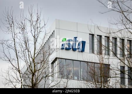 Meal, Deutschland. 04th Feb, 2022. A lettering from the company e.on at ...