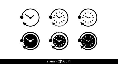 Overtime, time icon. Vector illustration Stock Vector Image & Art - Alamy