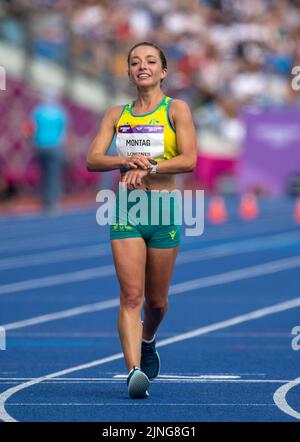 Jemima Montag of Australia competing in the women’s 20k walk at the ...