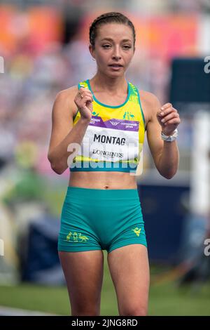 Jemima Montag of Australia competing in the women’s 20k walk at the ...