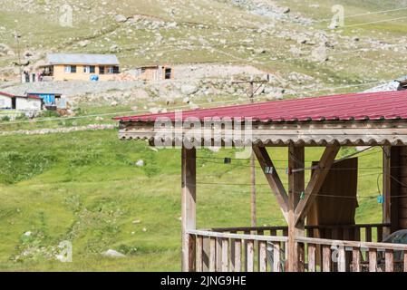 Building in the Ovit Pass, NE Turkey Stock Photo - Alamy