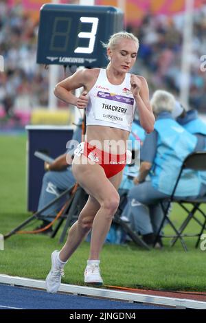 Calli THACKERY of England in the Women's 5000m - Final at the 2022 ...