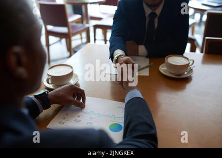 business partners before a business meeting Stock Photo - Alamy