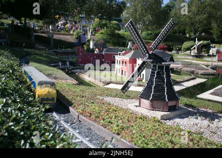 Closeups of European Scenes, Miniworld, Legoland, Windsor, England UK ...