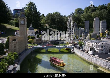 Closeups of London Miniworld, Legoland, Windsor, England UK Stock Photo ...