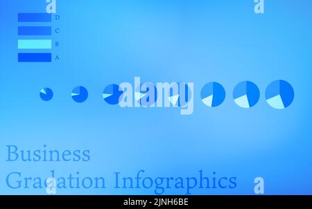 Blue-based infographics, graphs, charts and tables Stock Vector Image ...