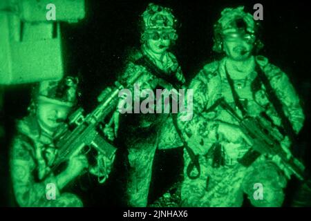 Republic of Korea Special Warfare Command Soldiers, Sea Special Attack ...