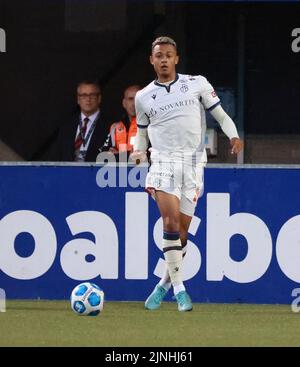 BASEL, SWITZERLAND - JULY 27: UEFA Women's Euro mascot Maddli during ...
