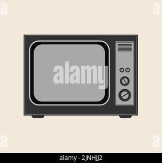 vintage tv icon image Stock Vector Image & Art - Alamy