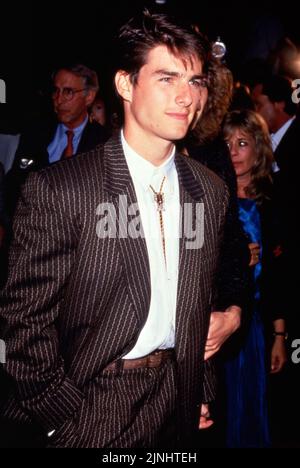Tom Cruise October 16, 1986 Credit: Ralph Dominguez/MediaPunch Stock ...
